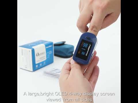 ChoiceMMed MD300C2Blood Oxygen Saturation &Rate Monitor Fingertrip Pulse Oximeter Spot SPO2|COVID-19