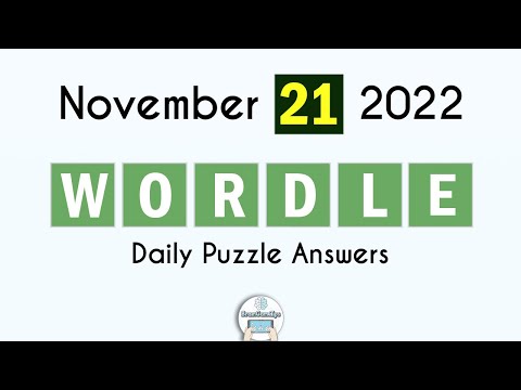 Wordle November 21 2022 Today Answer