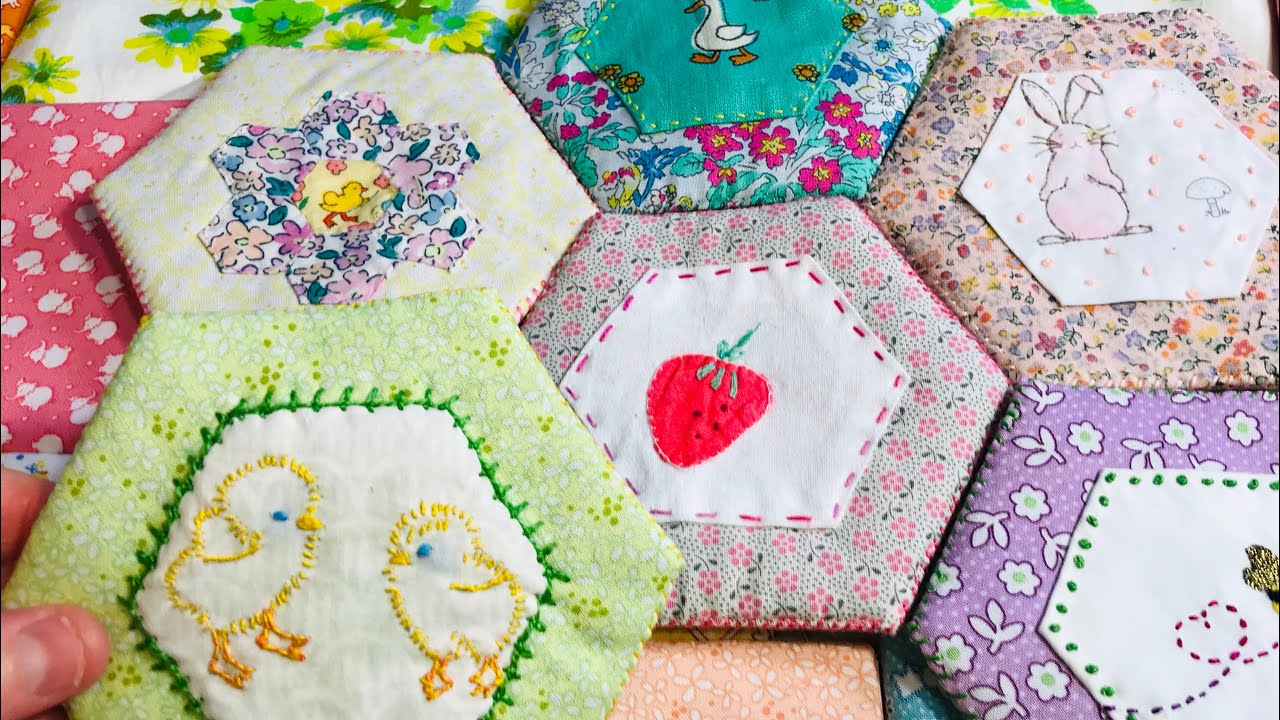 1. Announcement 2026 stitch along project | Slow stitch project mat #slowstitching 