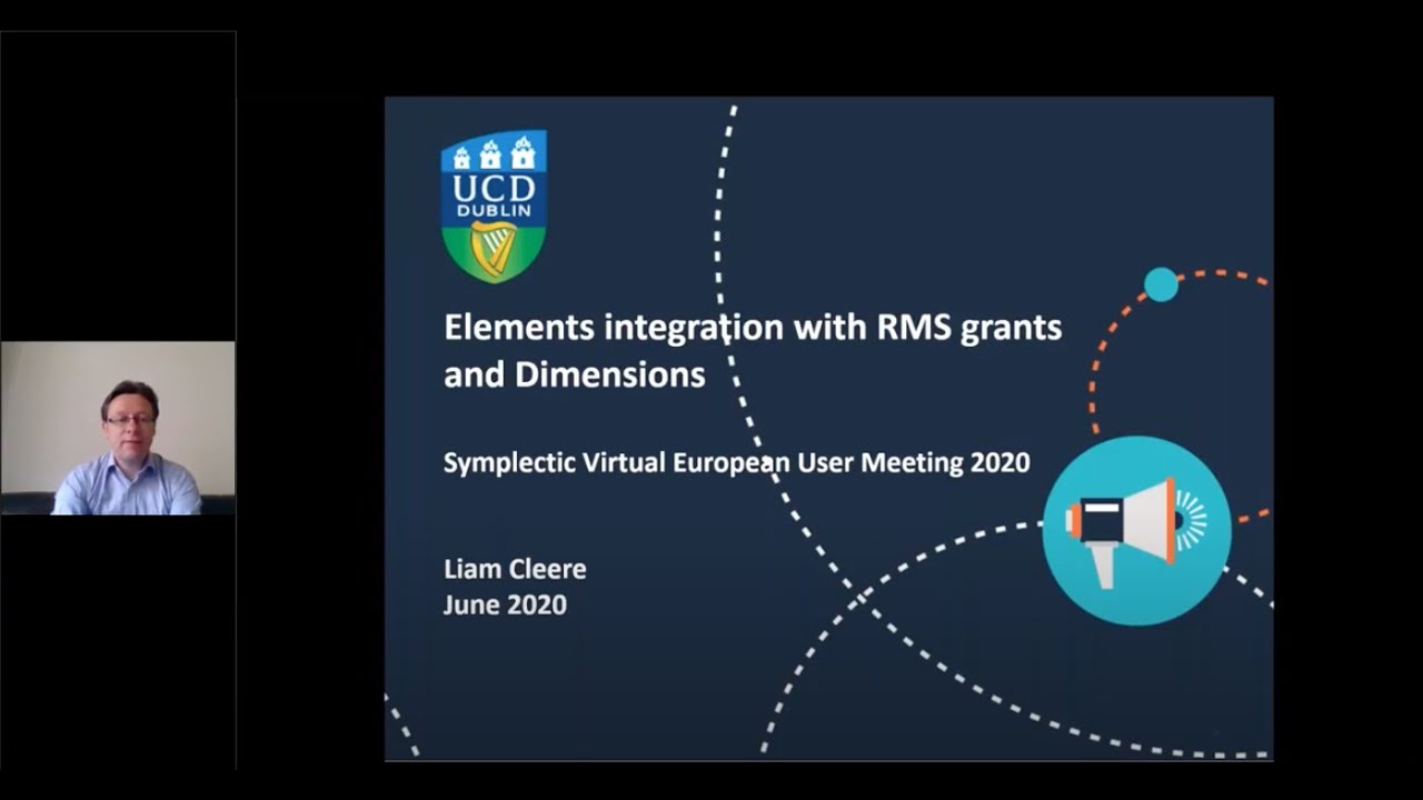 Liam Cleere, University College Dublin on Symplectic Elements