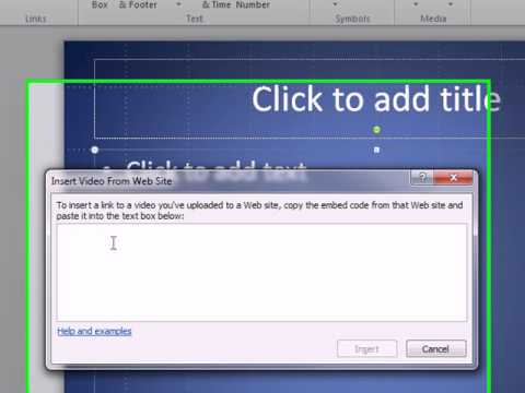 3 Min.Tech Tips:Embed YouTube Videos in PowerPoint Slides