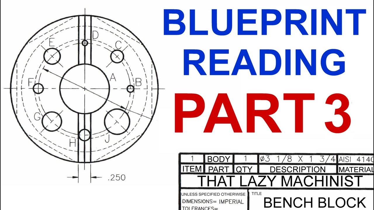 BLUEPRINT READING PART 3, Marc L'Ecuyer
