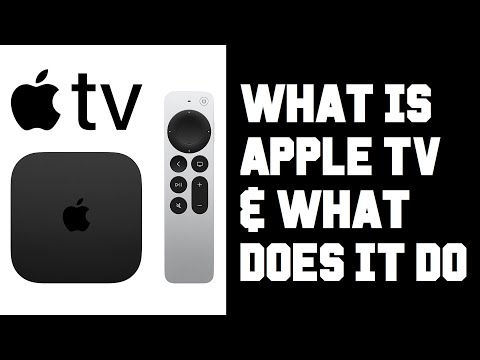 Apple TV What is it? What Does Apple TV Do? - Basic Tutorial Guide Walkthrough For Apple TV