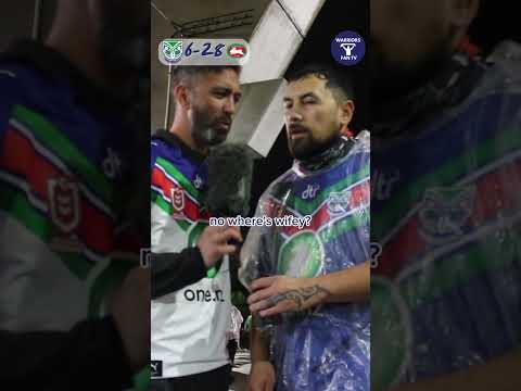 I've Lost My Wife - NZ Warriors Vs South Sydney Rabbitohs Round 18 NRL 2023
