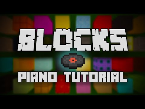 C418 – Blocks – Piano Tutorial | Sheet Music Boss