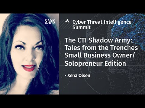 The CTI Shadow Army: Tales from the Trenches - Small Business Owner/Solopreneur Edition