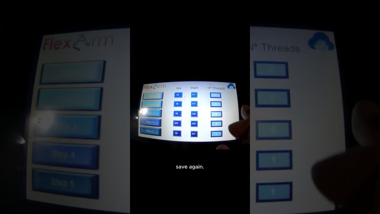 Digital Depth Stop on the Electric FlexArm – Precision Tapping Made Easy!