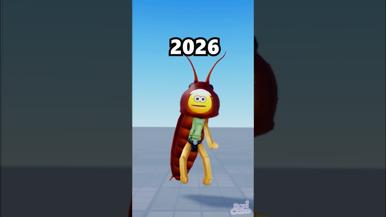 EVOLUCIÓN DE ROXICAKE🤓 mis personajes #SHORTS #ROBLOX