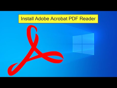 How to Download and Install Adobe Acrobat Reader on Windows 10/11 [2024] | Free PDF Reader