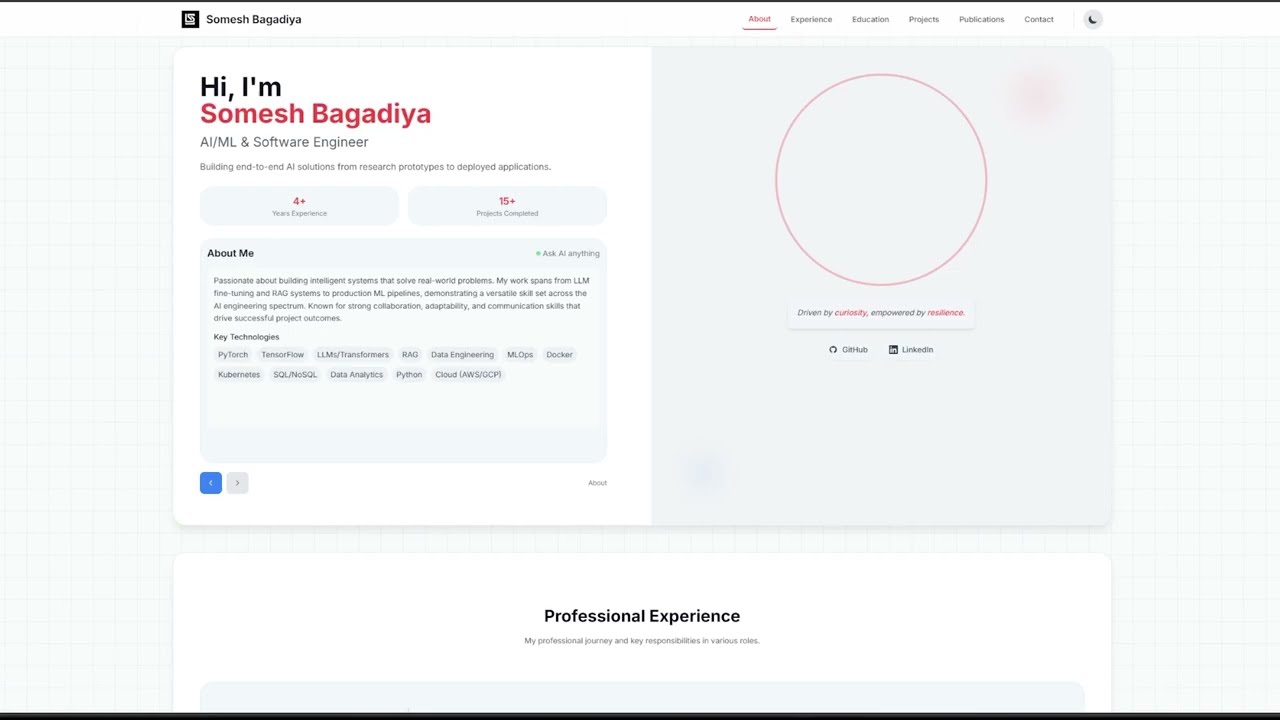 How I Built an Intelligent Portfolio with MCP Architecture | MCP Server Demo #modelcontextprotocol