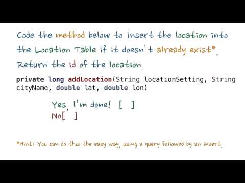 Learn Inserts with the ContentProvider Developing Android Apps - Mind Luster
