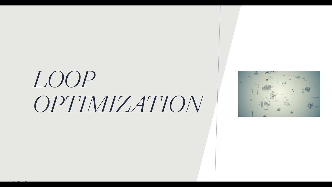 Loop Optimization