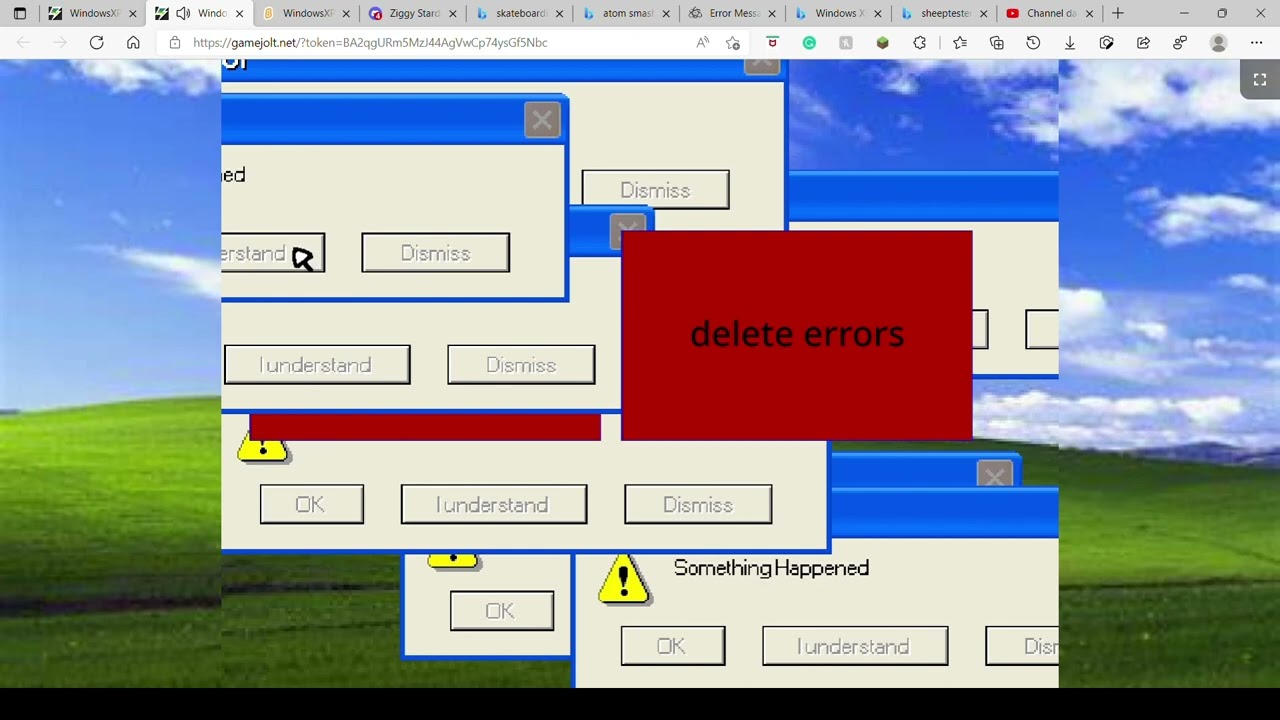 Windows XP Error Simulator