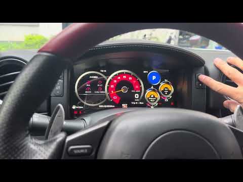 Nissan GTR 08-23 Digital Cluster Virtual Cockpit Multimedia Player Dashboard Instrument Meter Screen