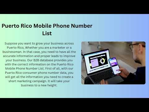 Puerto Rico Mobile Phone Number List | Puerto Rico Mobile Phone Number Database
