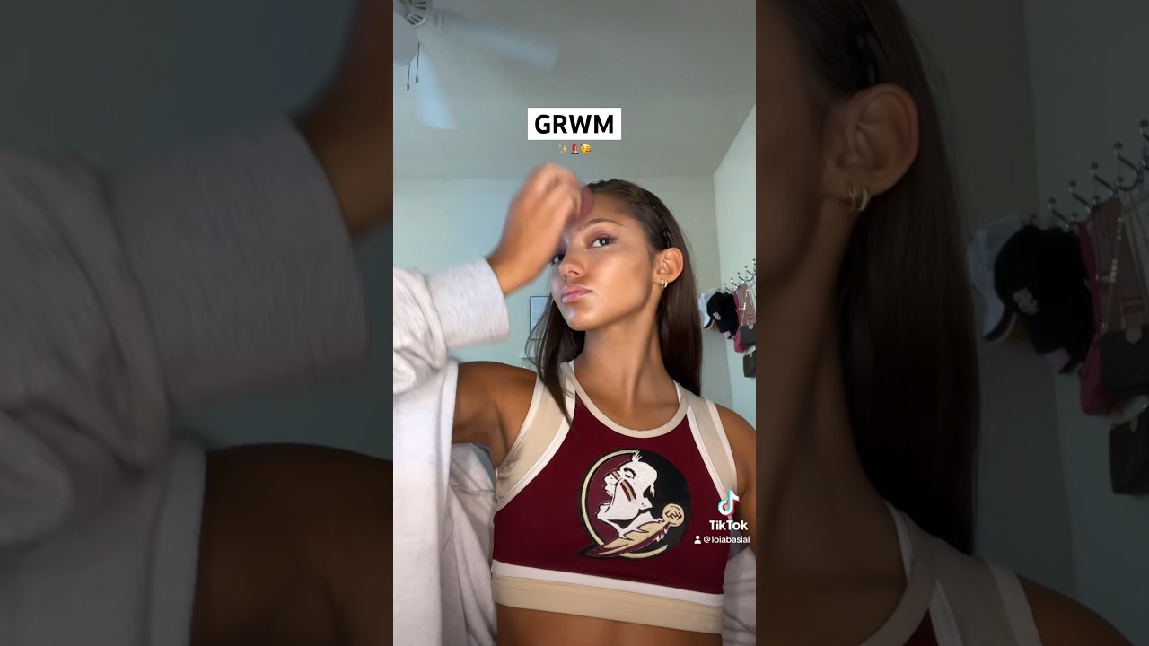 full cheer makeup tutorial is up😚💕 #makeup #makeuptutorial #grwm #cheer #collegecheer #fsu #fyp