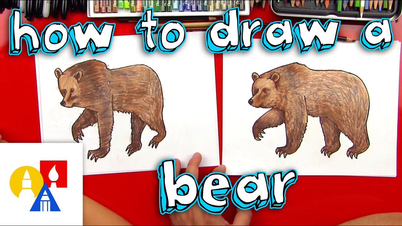 How To Draw A Grizzly Bear (realistic)