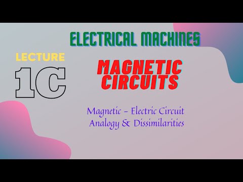 Magnetic-Electric Circuit Analogy Video Lecture - Crash Course (English ...