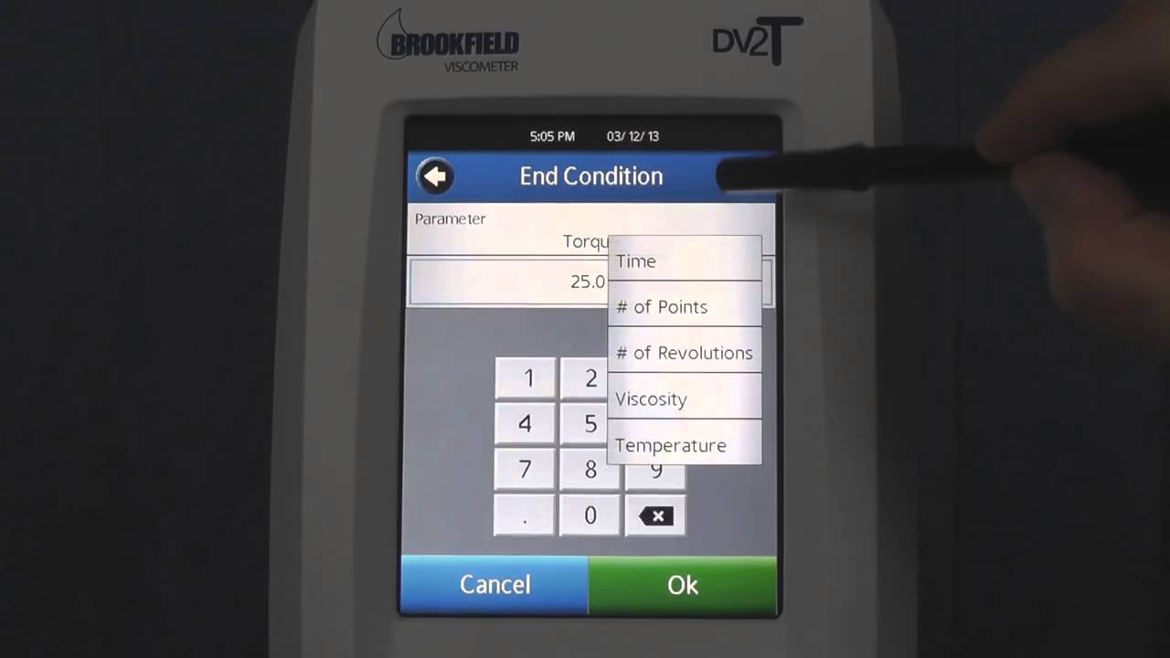 Brookfield DV2T and DV3T Touch Screen Basics