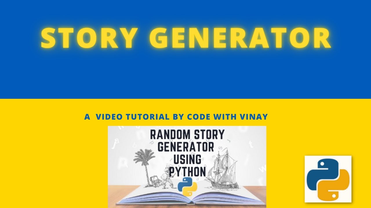 Random story Generator in python | python project for beginners  |