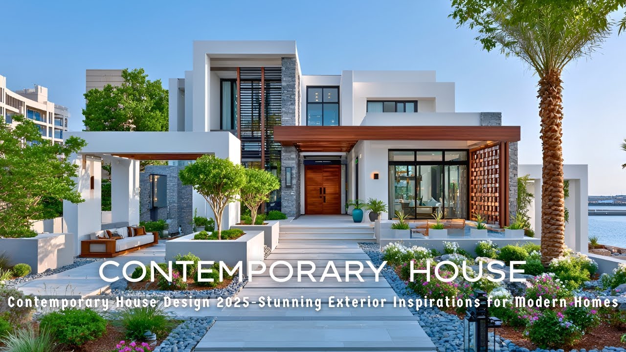 Beyond the Facade: Top Contemporary House Exterior Trends 2025 | Modern Architecture Ideas