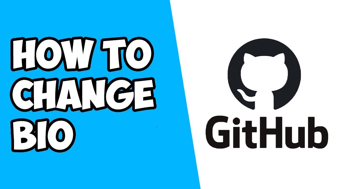 How To Add Or Change Your Bio on Github