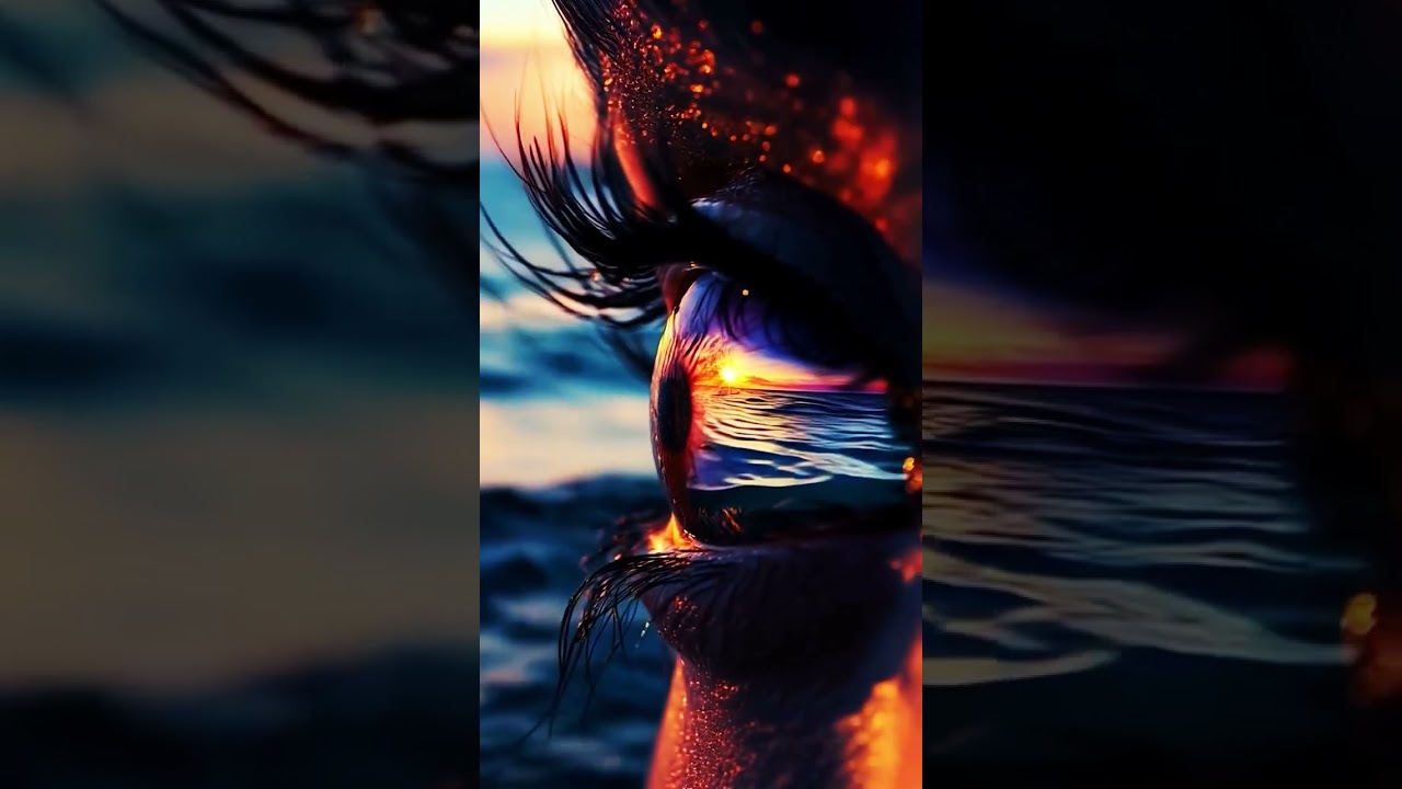 Eye of the Universe ✨ | AI-Generated Motion Art | Surreal Vision 🌅 #SurrealVision #DreamyVisuals