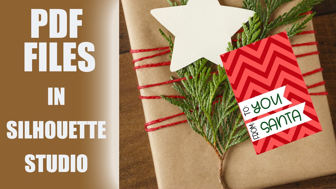 😎 How to Use PDF Files in Silhouette Studio