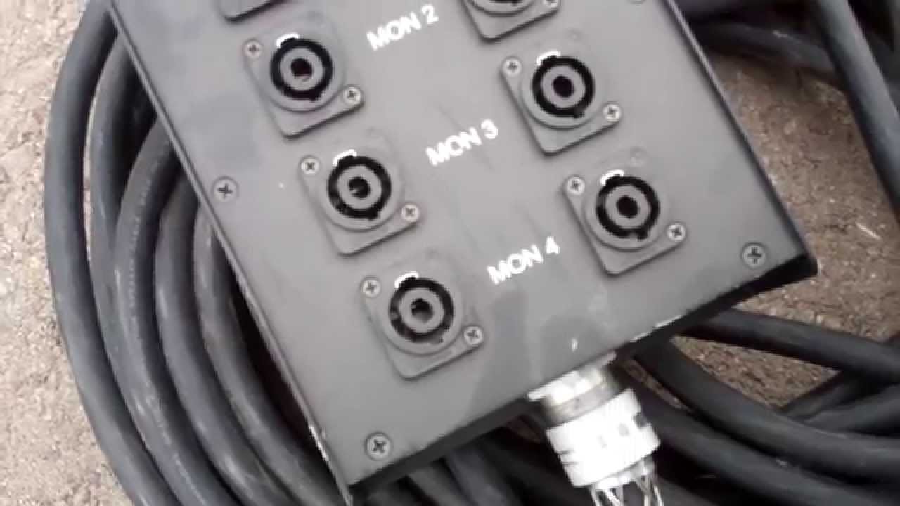 Speaker Monitor Snake - This item is sold.