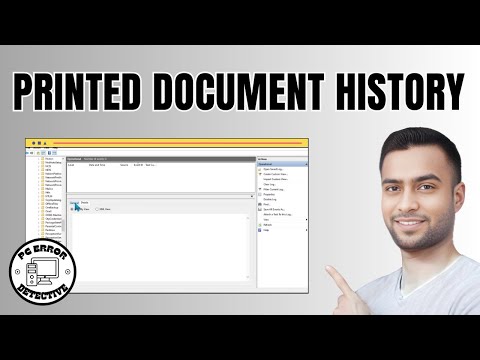 How to View the Printed Document History in Windows | Discover Your Print Archive