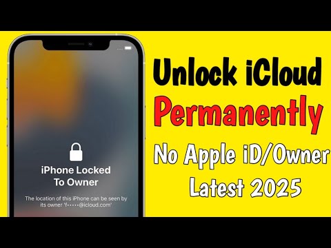 iPhone Locked to owner Permanently Remove iCloue Activation Lock 2025