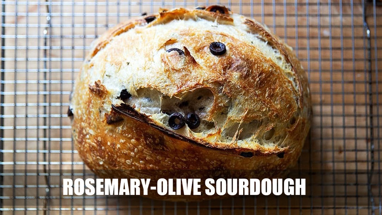 Rosemary-Olive Sourdough Bread + How to Add Inclusions to Your Sourdough Breads