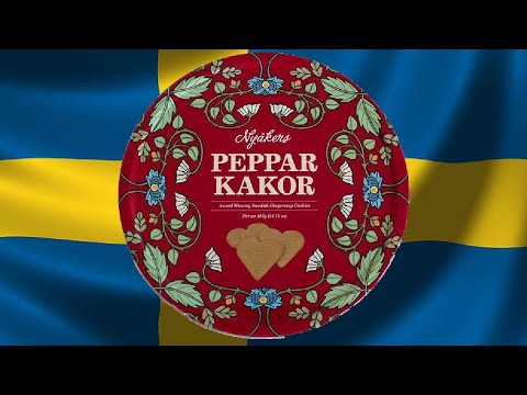 Trying Swedish Pepparkakor Cookies