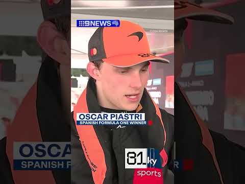 Piastri wins Spanish Grand Prix