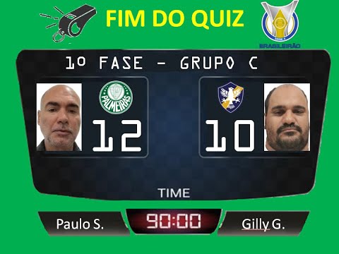 17-06-2025 - Paulo Sérgio (Palmeiras) 12 x 10 Gilly George (Retrô)
