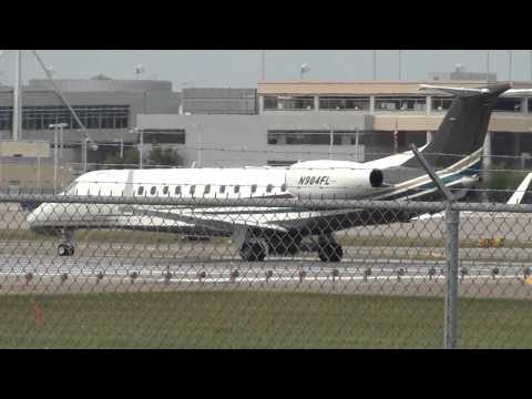 Nextant Aircraft LLC Embraer EMB-135BJ Takeoff RWY 30L | N904FL | Minneapolis International