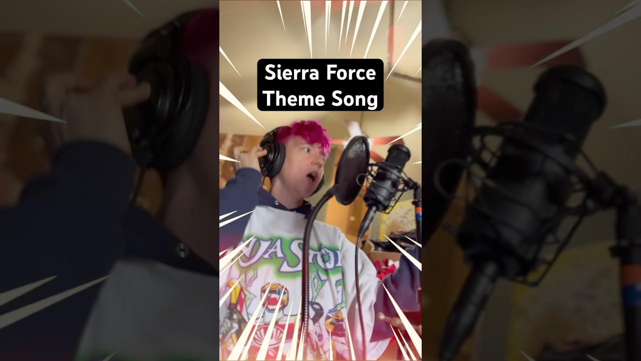 A cover of the Power Rangers Sierra Force AI theme song, recorded by real humans.