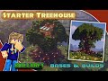 Easy Minecraft Treehouse - Custom Treehouse Starter House Tutorial ...
