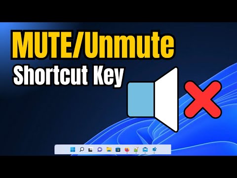 How to Set Up MUTE Hotkey in Windows 11 (Best SHORTCUT Key)
