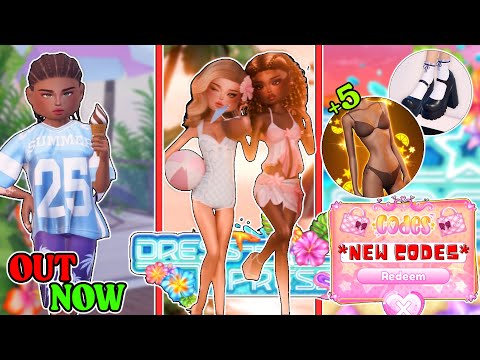 ALL!! *NEW CODES* & *NEW ITEMS* in Dress to Impress New SUMMER UPDATE 2025 | DTI ROBLOX