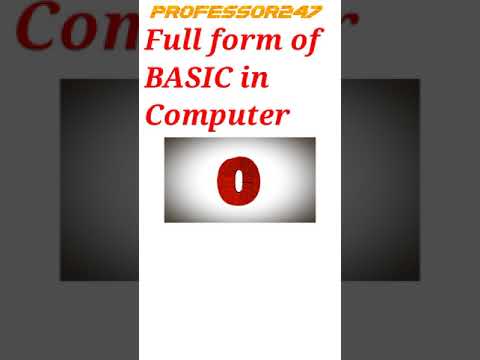 full form of BASIC in computer #shorts #gk #gkquiz #ssc #video #viral #viralshorts #viralvideo
