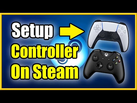 How to Setup Any Controller on Steam PC (PS4, PS5, Xbox)