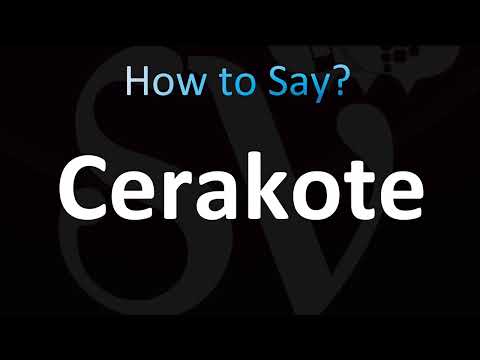 How to Pronounce Cerakote (CORRECTLY!)