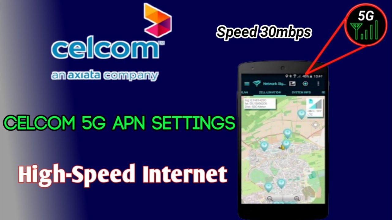 New Setting APN Celcom 4G+ Lte Internet 2022