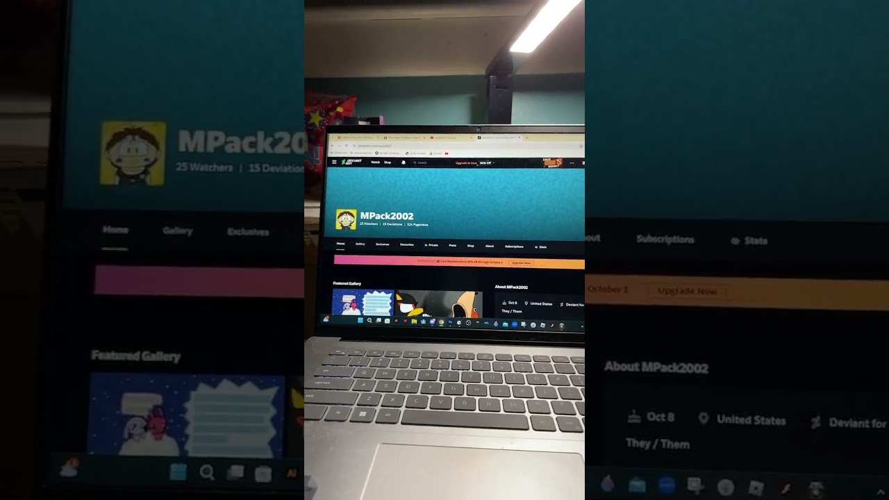 M-Pack’s Back on DeviantArt #shorts #deviantart