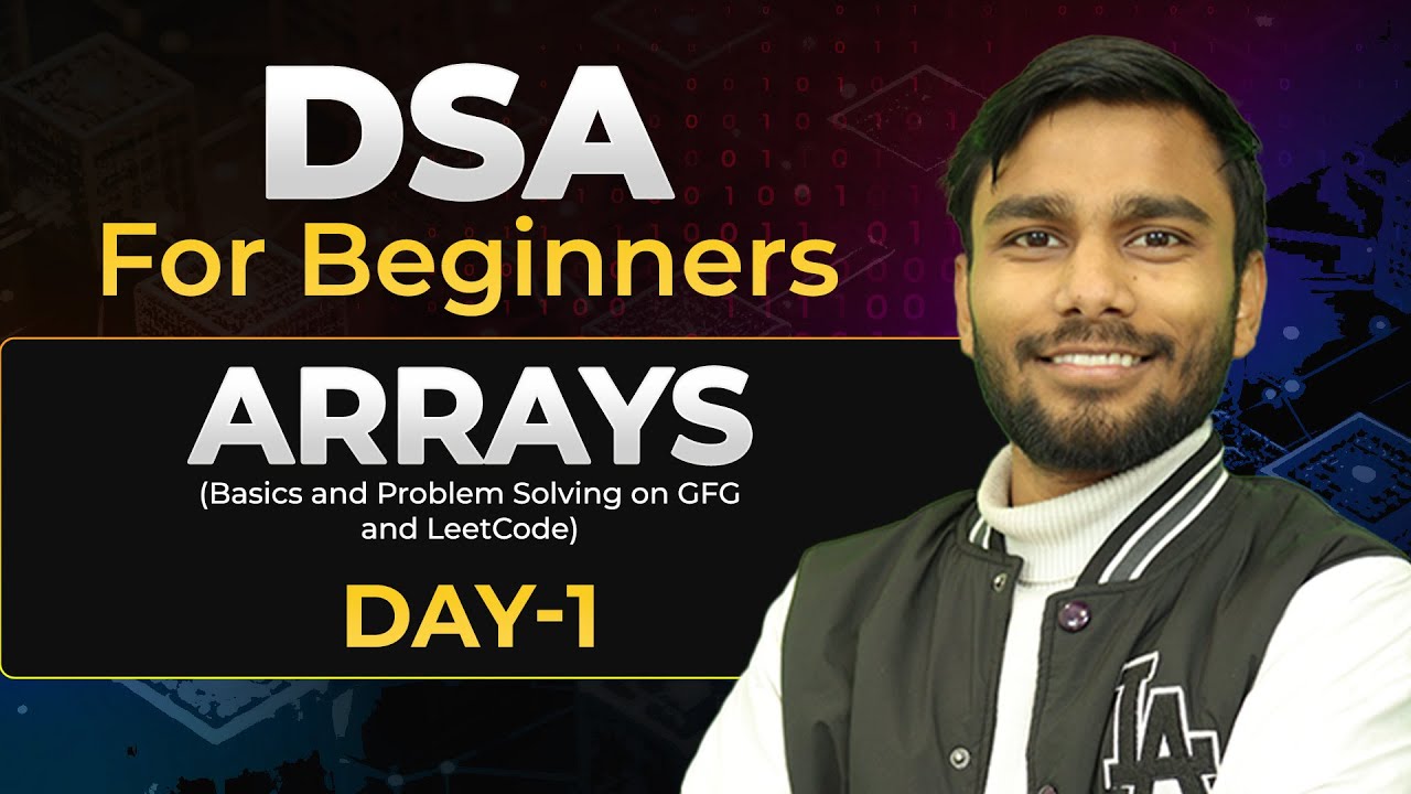 DSA for Beginners Day 1: Master Arrays with Basics & Problem Solving