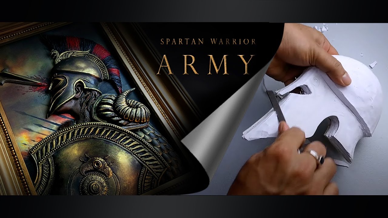 D I Y, spartan warrior ARMY
