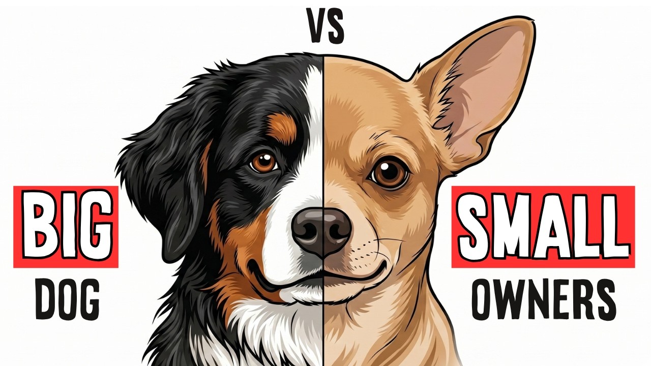 The Psychology of The Big vs Small Dog Owners