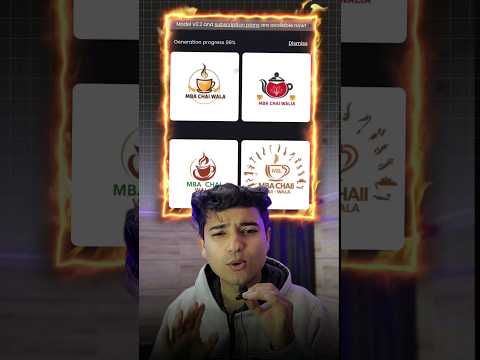 Make professional logo with Ai for FREE ???????? #shorts
