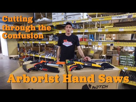 Arborist Hand Saws - Product Review TreeStuff.com